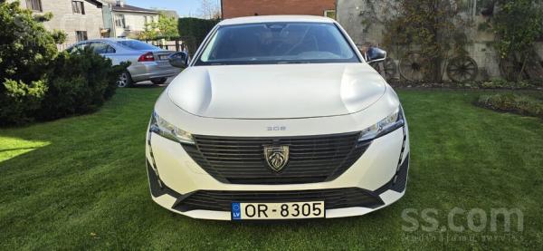 White Peugeot 308 2022 in Jelgava, with an engine capacity of 1.50 L and mileage of 255 thousand km for 11800 €, photo 9 on AUTOMOTO.COM.LV
