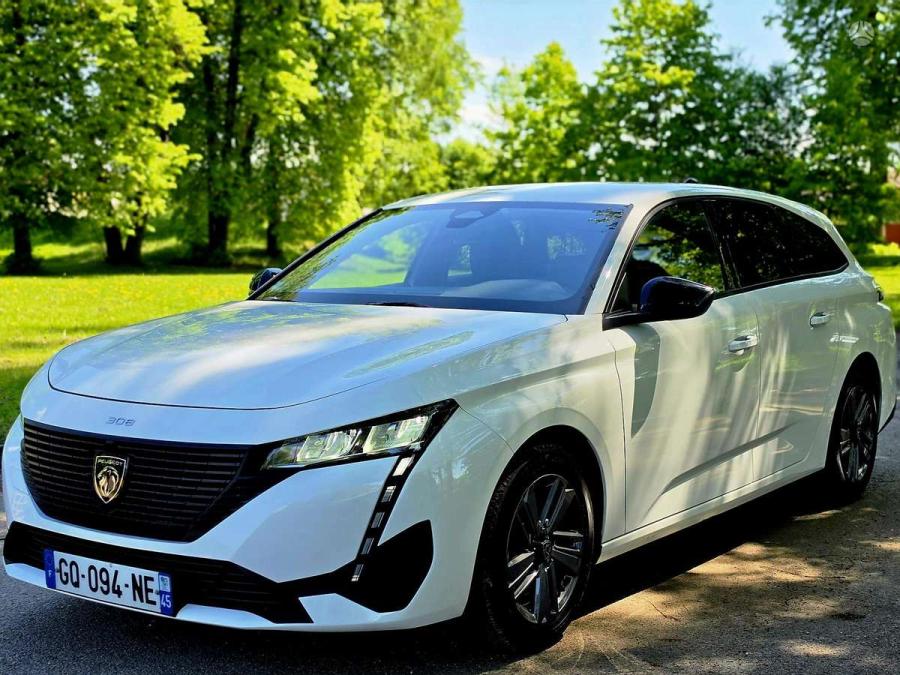 Balts Peugeot 308 2023 Tauragė, ar dzinēja tilpumu 1.50 L un nobraukumu 199 tūkst. km par 11500 €, foto 1 vietnē AUTOMOTO.COM.LV