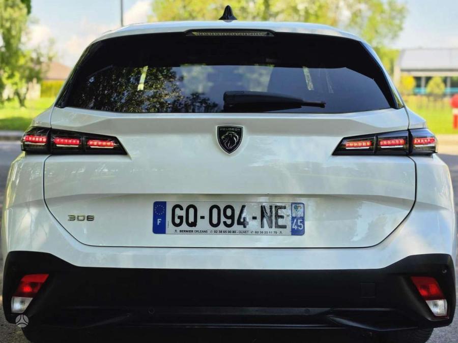 Balts Peugeot 308 2023 Tauragė, ar dzinēja tilpumu 1.50 L un nobraukumu 199 tūkst. km par 11500 €, foto 7 vietnē AUTOMOTO.COM.LV