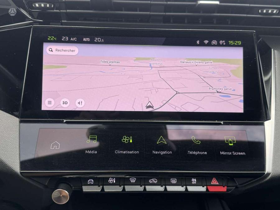 Белый Пежо 308 2023 в Таураге, объемом двигателя 1.50 л и пробегом 163 тыс. км за 15300 €, фото 19 на AUTOMOTO.COM.LV