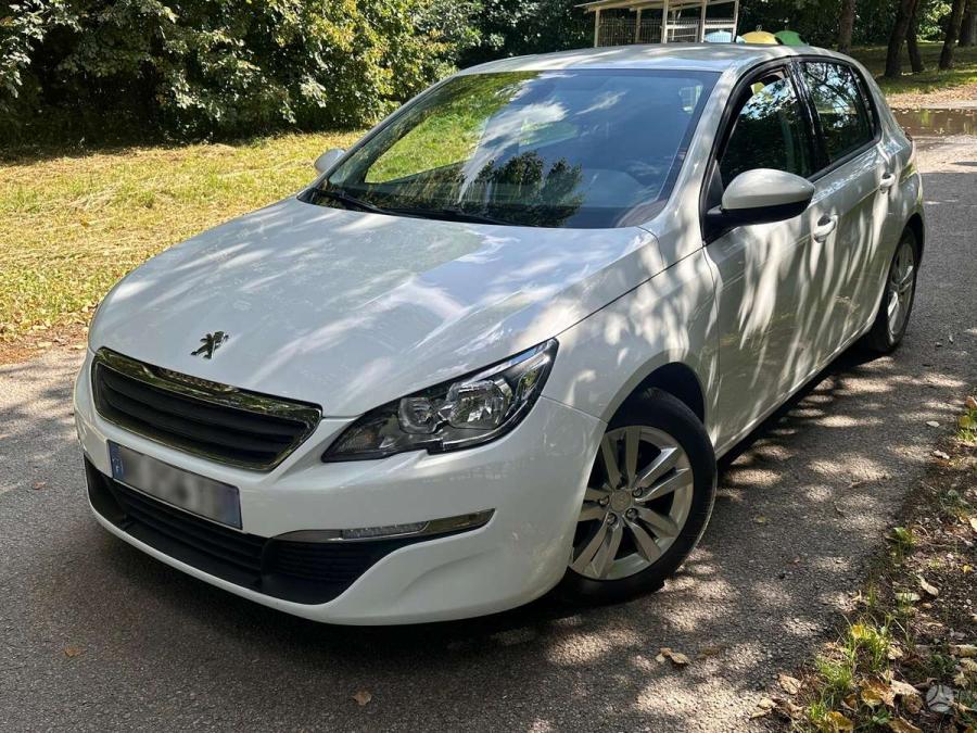 Желтый Пежо 308 2014 в Таураге, объемом двигателя 1.56 л и пробегом 285 тыс. км за 3800 €, фото 1 на AUTOMOTO.COM.LV