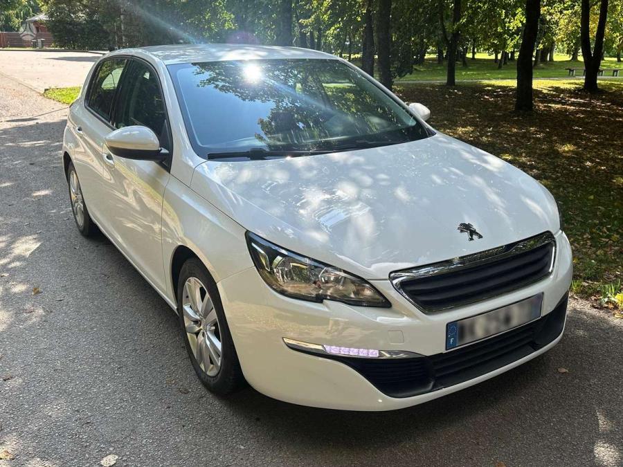 Желтый Пежо 308 2014 в Таураге, объемом двигателя 1.56 л и пробегом 285 тыс. км за 3800 €, фото 5 на AUTOMOTO.COM.LV