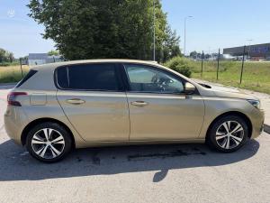 Dzeltens Peugeot 308 2018 Kauņa, ar dzinēja tilpumu 1.20 L un nobraukumu 51 tūkst. km par 9350 €, foto 4 vietnē AUTOMOTO.COM.LV