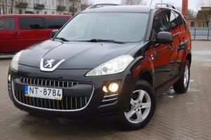 Black Peugeot 4007 2007 in Jekabpils, with an engine capacity of 2.20 L and mileage of 240 thousand km for 5750 €, photo  on AUTOMOTO.COM.LV
