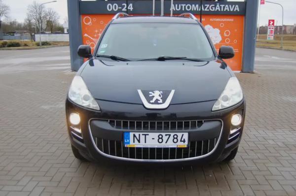 Melns Peugeot 4007 2007 Jēkabpils, ar dzinēja tilpumu 2.20 L un nobraukumu 240 tūkst. km par 5750 €, foto 4 vietnē AUTOMOTO.COM.LV