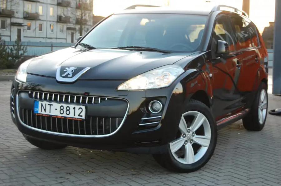 Melns Peugeot 4007 2007 Jēkabpils, ar dzinēja tilpumu 2.20 L un nobraukumu 257 tūkst. km par 5700 €, foto 1 vietnē AUTOMOTO.COM.LV