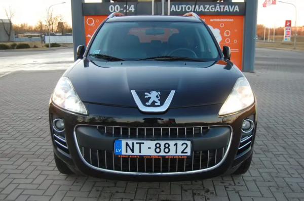 Melns Peugeot 4007 2007 Jēkabpils, ar dzinēja tilpumu 2.20 L un nobraukumu 257 tūkst. km par 5700 €, foto 4 vietnē AUTOMOTO.COM.LV