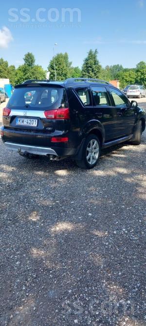Melns Peugeot 4007 2007 Cēsis, ar dzinēja tilpumu 2.20 L un nobraukumu 303 tūkst. km par 3750 €, foto 4 vietnē AUTOMOTO.COM.LV