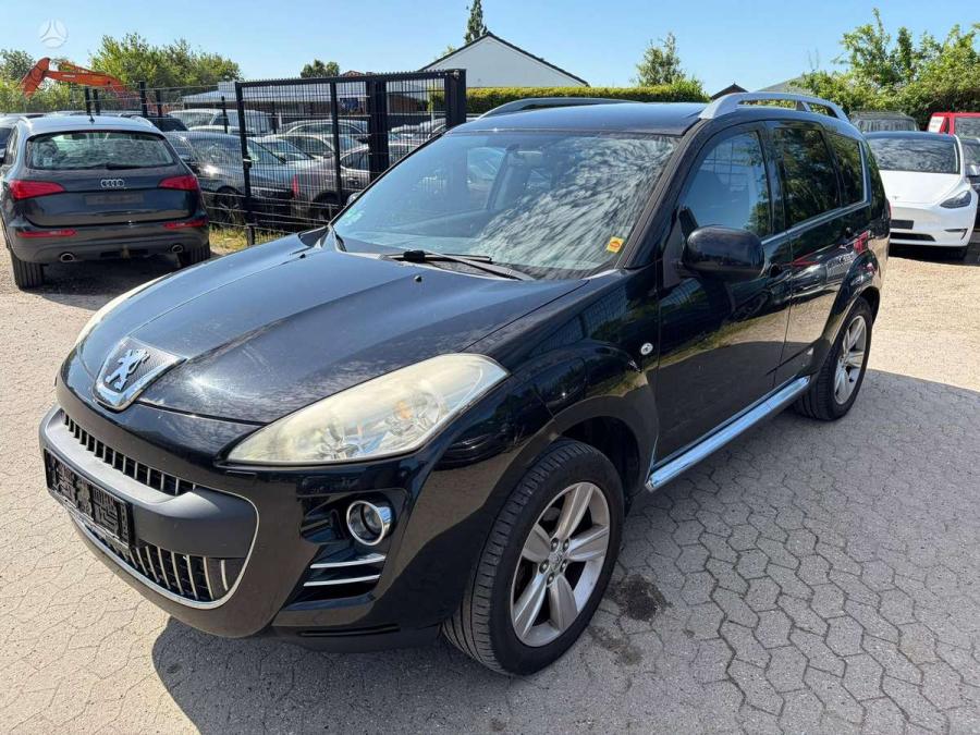 Melns Peugeot 4007 2007 Tauragė, ar dzinēja tilpumu 2.18 L un nobraukumu 300 tūkst. km par 2750 €, foto 1 vietnē AUTOMOTO.COM.LV