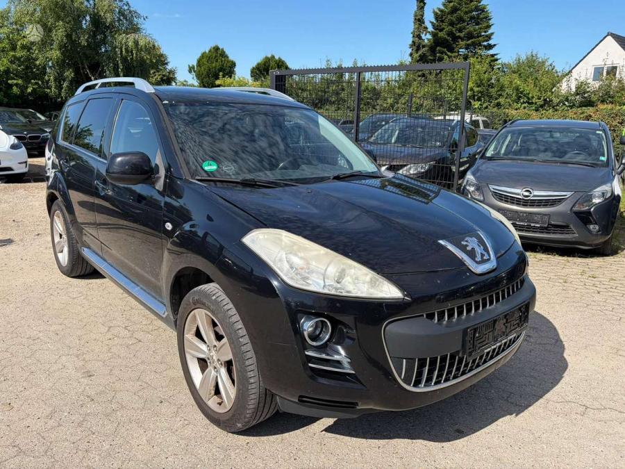 Melns Peugeot 4007 2007 Tauragė, ar dzinēja tilpumu 2.18 L un nobraukumu 300 tūkst. km par 2750 €, foto 3 vietnē AUTOMOTO.COM.LV