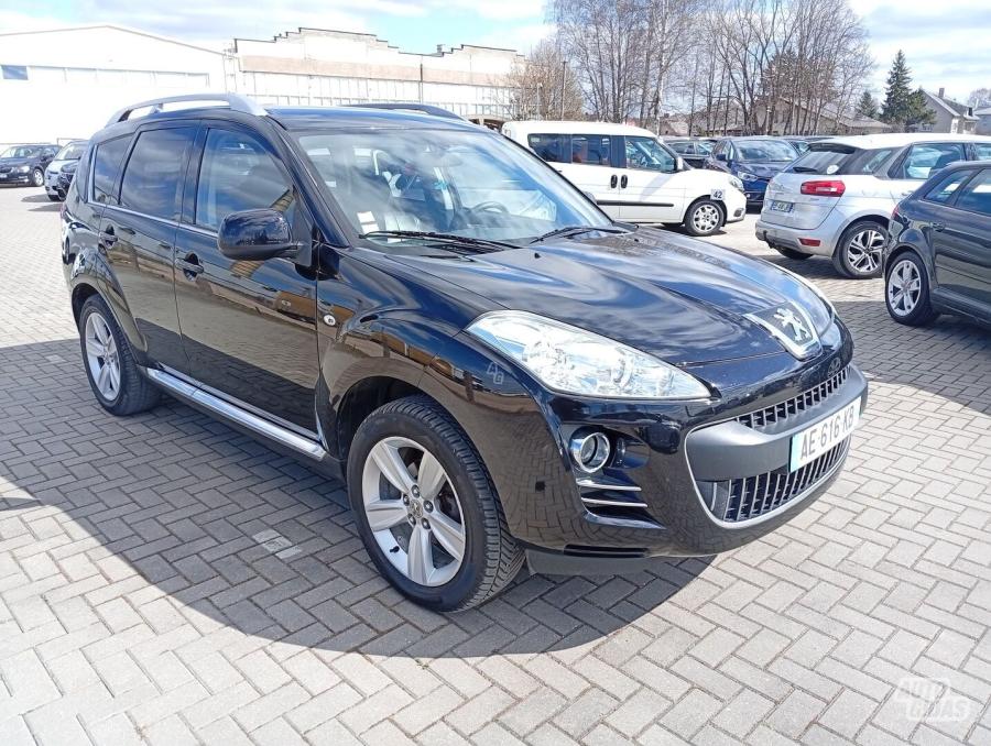 Melns Peugeot 4007 2008 Tauragė, ar dzinēja tilpumu 2.20 L un nobraukumu 279 tūkst. km par 2500 €, foto 7 vietnē AUTOMOTO.COM.LV