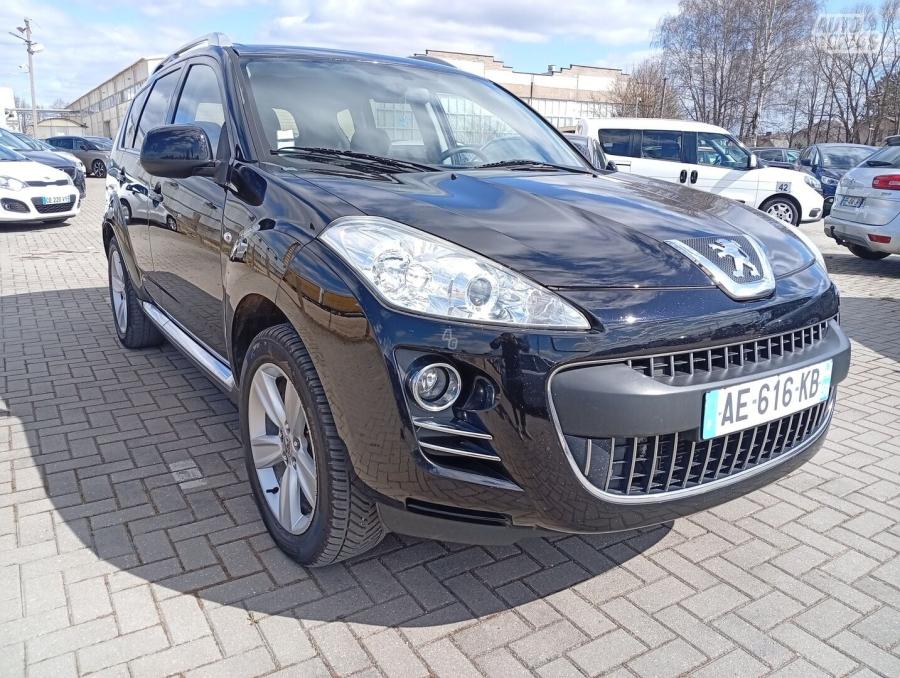 Melns Peugeot 4007 2008 Tauragė, ar dzinēja tilpumu 2.20 L un nobraukumu 279 tūkst. km par 2500 €, foto 9 vietnē AUTOMOTO.COM.LV