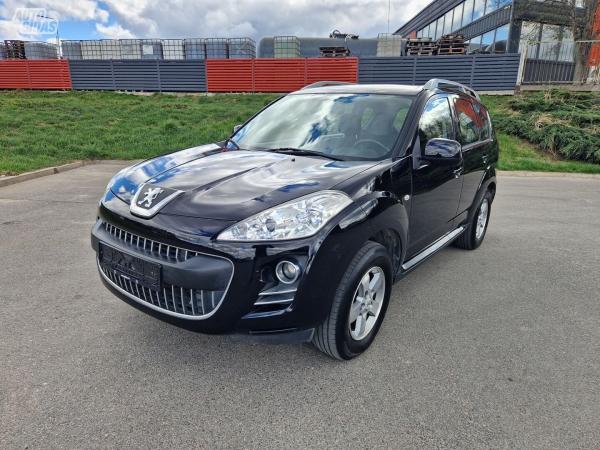 Black Peugeot 4007 2008 in Kaunas, with an engine capacity of 2.20 L and mileage of 298 thousand km for 3450 €, photo 1 on AUTOMOTO.COM.LV