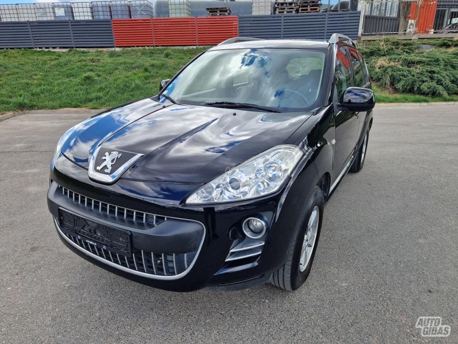Black Peugeot 4007 2008 in Kaunas, with an engine capacity of 2.20 L and mileage of 298 thousand km for 3450 €, photo 10 on AUTOMOTO.COM.LV