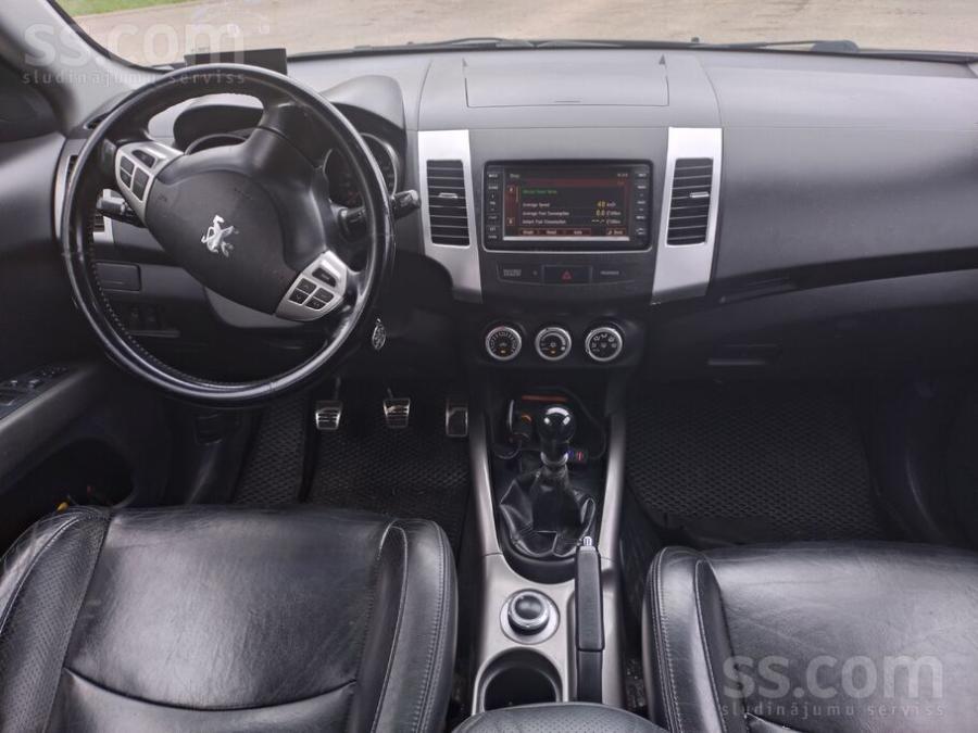 Melns Peugeot 4007 2008 Bauska, ar dzinēja tilpumu 2.20 L un nobraukumu 312 tūkst. km par 2900 €, foto 7 vietnē AUTOMOTO.COM.LV