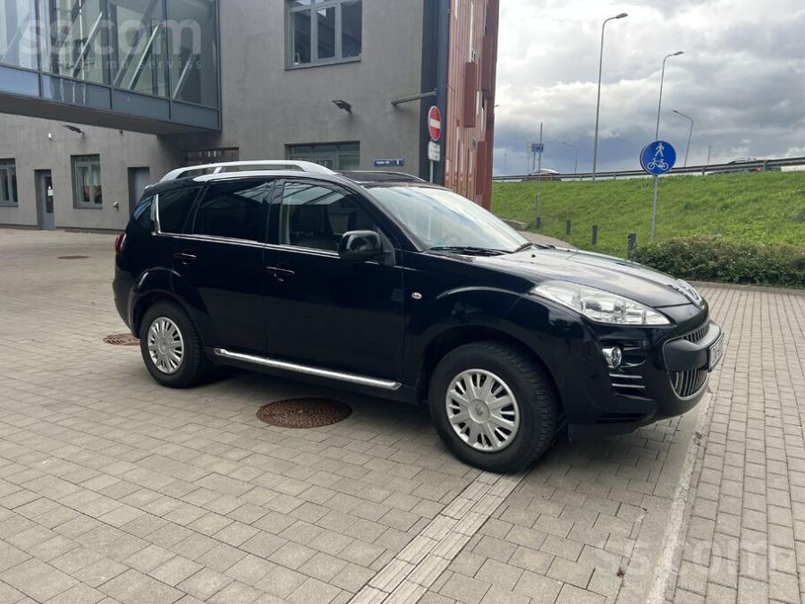 Melns Peugeot 4007 2008 Daugavpils, ar dzinēja tilpumu 2.20 L un nobraukumu 190 tūkst. km par 4195 €, foto 8 vietnē AUTOMOTO.COM.LV