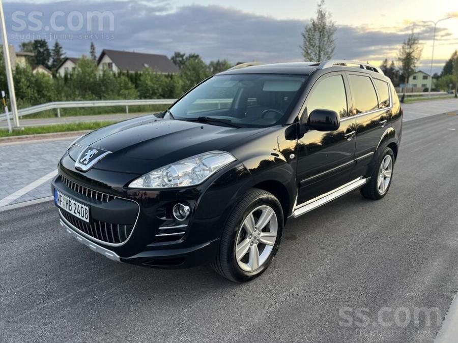 Melns Peugeot 4007 2008 Jelgava, ar dzinēja tilpumu 2.20 L un nobraukumu 225 tūkst. km par 4990 €, foto 4 vietnē AUTOMOTO.COM.LV