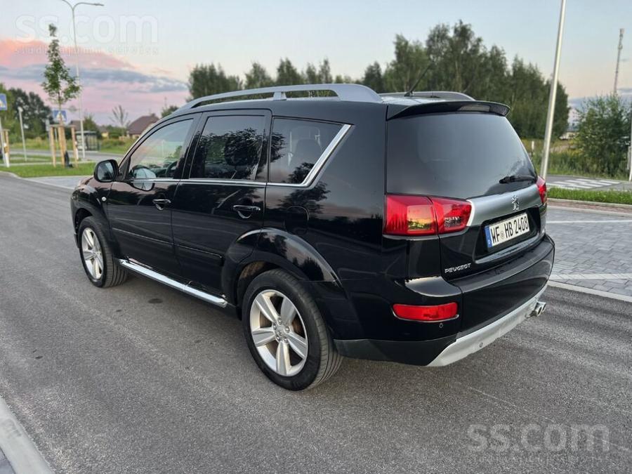 Melns Peugeot 4007 2008 Jelgava, ar dzinēja tilpumu 2.20 L un nobraukumu 225 tūkst. km par 4990 €, foto 6 vietnē AUTOMOTO.COM.LV