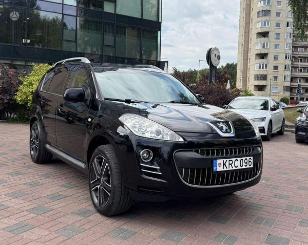 Melns Peugeot 4007 2008 Viļņa, ar dzinēja tilpumu 2.20 L un nobraukumu 394 tūkst. km par 3450 €, foto 1 vietnē AUTOMOTO.COM.LV