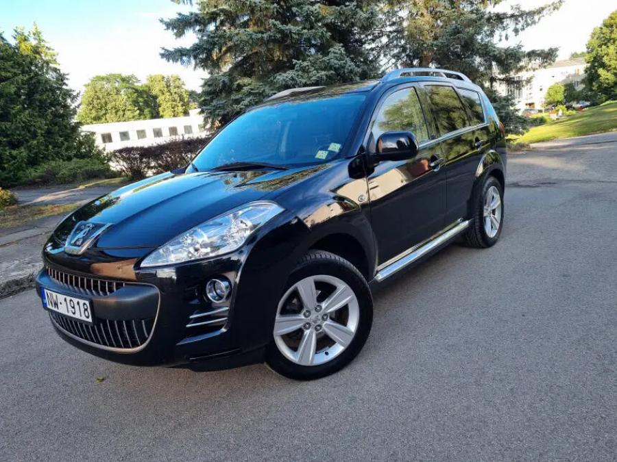 Melns Peugeot 4007 2008 Jēkabpils, ar dzinēja tilpumu 2.20 L un nobraukumu 237 tūkst. km par 6250 €, foto 1 vietnē AUTOMOTO.COM.LV