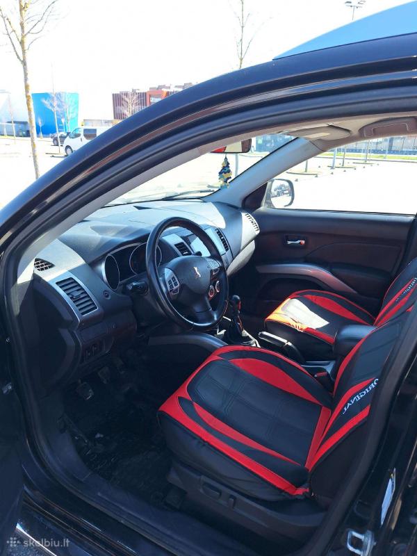 Melns Peugeot 4007 2008 Klaipėda, ar dzinēja tilpumu 2.20 L un nobraukumu 415 tūkst. km par 2200 €, foto 6 vietnē AUTOMOTO.COM.LV