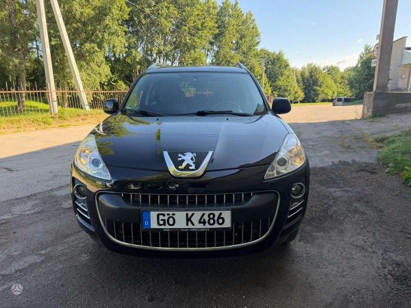 Melns Peugeot 4007 2008 Šauļi, ar dzinēja tilpumu 2.18 L un nobraukumu 224 tūkst. km par 3600 €, foto 5 vietnē AUTOMOTO.COM.LV
