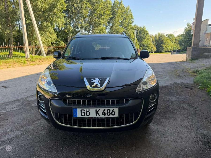 Melns Peugeot 4007 2008 Šauļi, ar dzinēja tilpumu 2.18 L un nobraukumu 224 tūkst. km par 3600 €, foto 5 vietnē AUTOMOTO.COM.LV