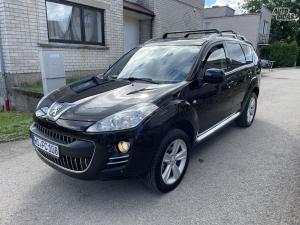 Melns Peugeot 4007 2008 Raseiniai, ar dzinēja tilpumu 2.20 L un nobraukumu 208 tūkst. km par 3700 €, foto  vietnē AUTOMOTO.COM.LV