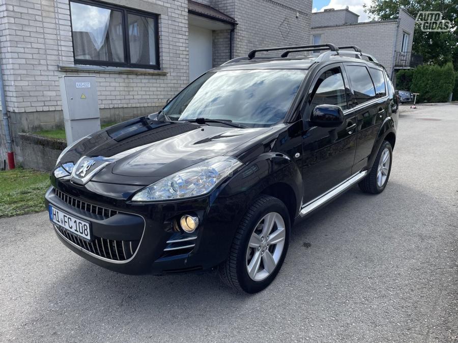 Melns Peugeot 4007 2008 Raseiniai, ar dzinēja tilpumu 2.20 L un nobraukumu 208 tūkst. km par 3700 €, foto 1 vietnē AUTOMOTO.COM.LV