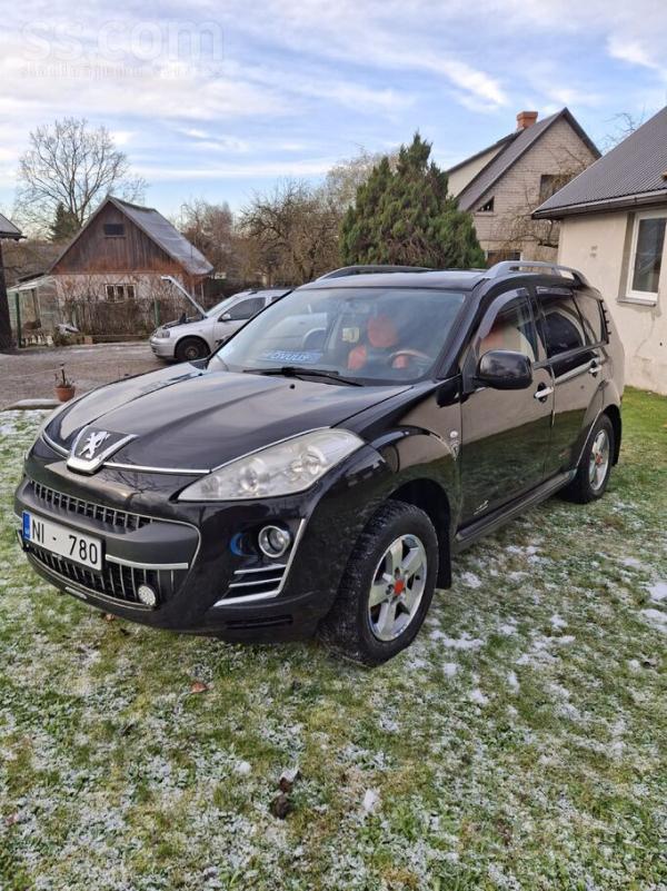 Melns Peugeot 4007 2009 Saldus, ar dzinēja tilpumu 2.20 L un nobraukumu 415 tūkst. km par 3550 €, foto 3 vietnē AUTOMOTO.COM.LV