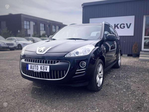 Melns Peugeot 4007 2009 Viļņa, ar dzinēja tilpumu 2.18 L un nobraukumu 202 tūkst. km par 4500 €, foto 2 vietnē AUTOMOTO.COM.LV