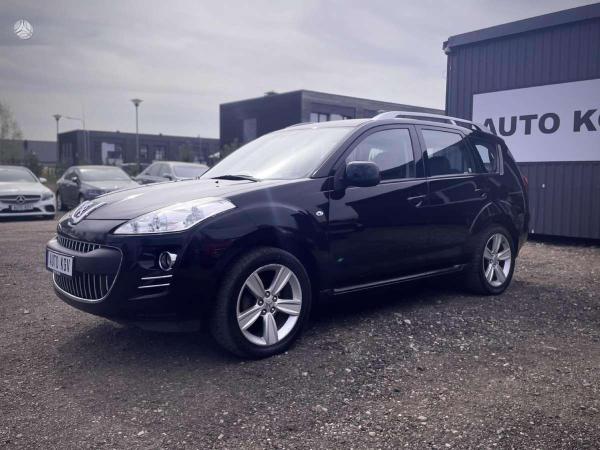 Melns Peugeot 4007 2009 Viļņa, ar dzinēja tilpumu 2.18 L un nobraukumu 202 tūkst. km par 4500 €, foto 3 vietnē AUTOMOTO.COM.LV