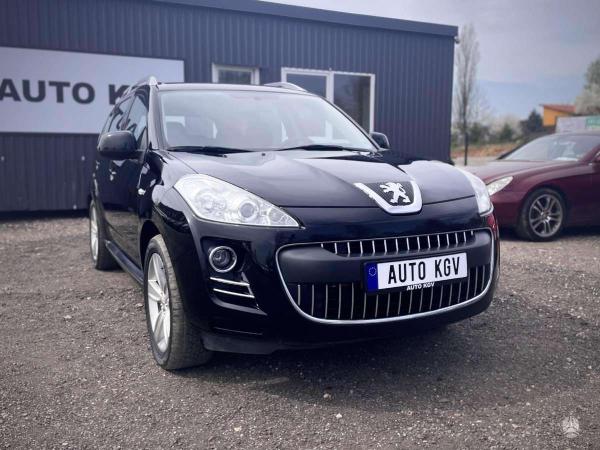 Melns Peugeot 4007 2009 Viļņa, ar dzinēja tilpumu 2.18 L un nobraukumu 202 tūkst. km par 4500 €, foto 9 vietnē AUTOMOTO.COM.LV