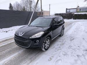 Black Peugeot 4007 2009 in Marijampole, with an engine capacity of 2.18 L and mileage of 309 thousand km for 3550 €, photo 9 on AUTOMOTO.COM.LV