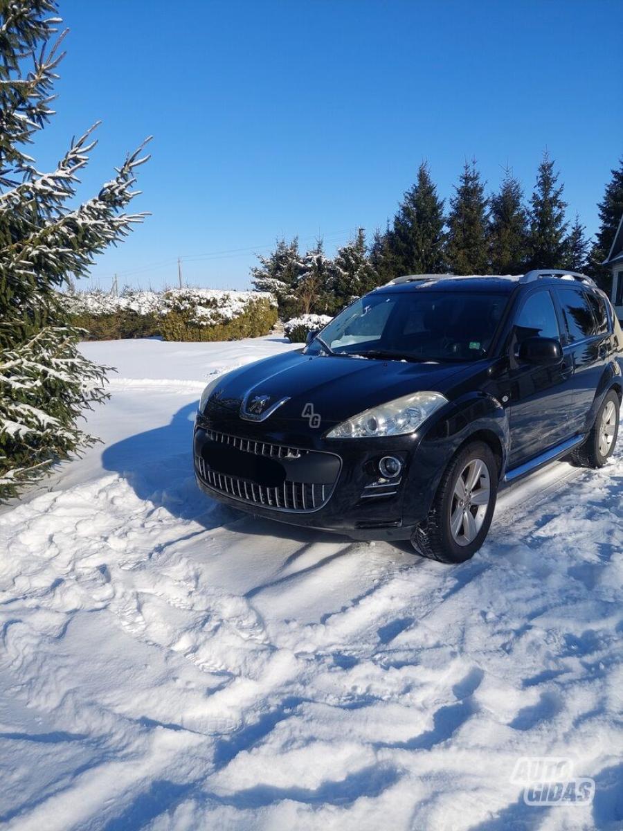 Black Peugeot 4007 2009 in Vilkaviskis, with an engine capacity of 2.20 L and mileage of 263 thousand km for 3700 €, photo 1 on AUTOMOTO.COM.LV