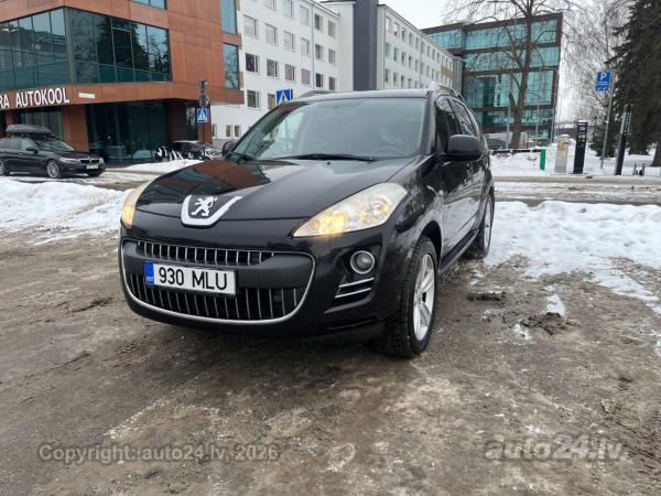 Black Peugeot 4007 2009 in Tallinn, with an engine capacity of 2.40 L and mileage of 200 thousand km for 3790 €, photo 2 on AUTOMOTO.COM.LV