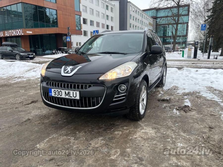Melns Peugeot 4007 2009 Tallina, ar dzinēja tilpumu 2.40 L un nobraukumu 200 tūkst. km par 3790 €, foto 2 vietnē AUTOMOTO.COM.LV
