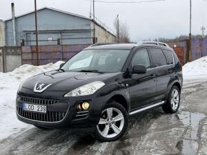 Black Peugeot 4007 2009 in Vilnius, with an engine capacity of 2.18 L and mileage of 301 thousand km for 3450 €, photo  on AUTOMOTO.COM.LV