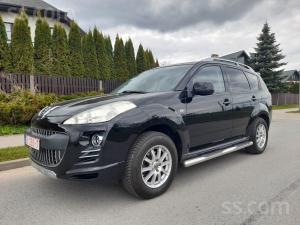 Melns Peugeot 4007 2009 Daugavpils, ar dzinēja tilpumu 2.20 L un nobraukumu 260 tūkst. km par 4990 €, foto 3 vietnē AUTOMOTO.COM.LV