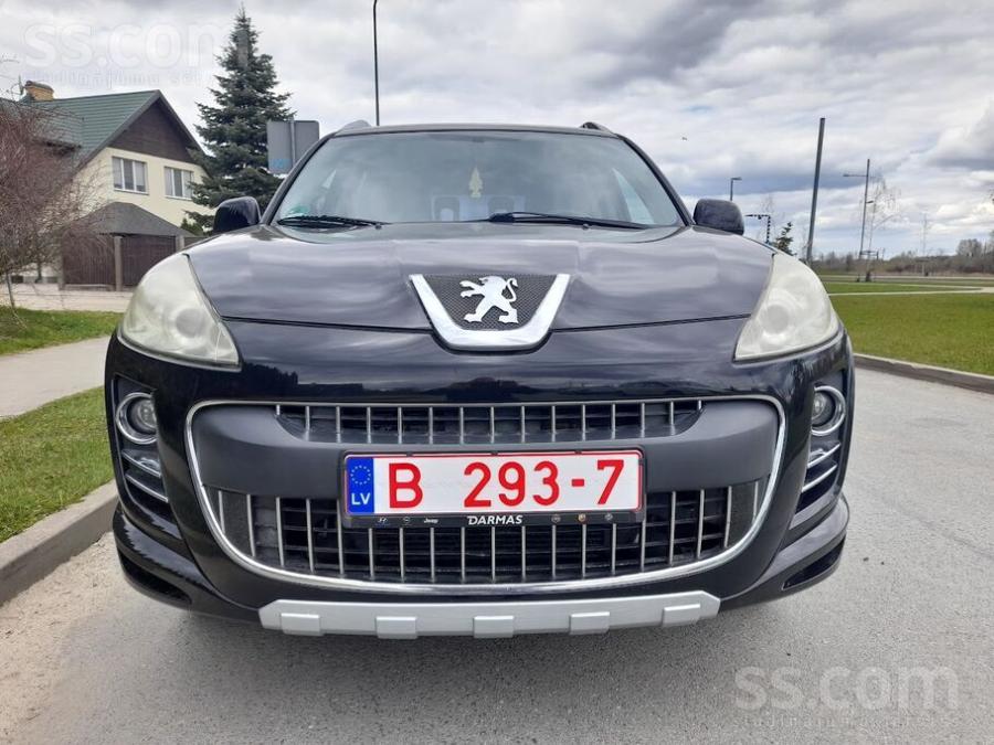 Melns Peugeot 4007 2009 Daugavpils, ar dzinēja tilpumu 2.20 L un nobraukumu 260 tūkst. km par 4990 €, foto 4 vietnē AUTOMOTO.COM.LV