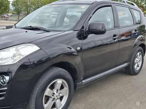 Melns Peugeot 4007 2009 Šauļi, ar dzinēja tilpumu 2.20 L un nobraukumu 262 tūkst. km par 4250 €, foto 3 vietnē AUTOMOTO.COM.LV
