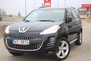 Black Peugeot 4007 2009 in Jekabpils, with an engine capacity of 2.20 L and mileage of 238 thousand km for 6100 €, photo  on AUTOMOTO.COM.LV