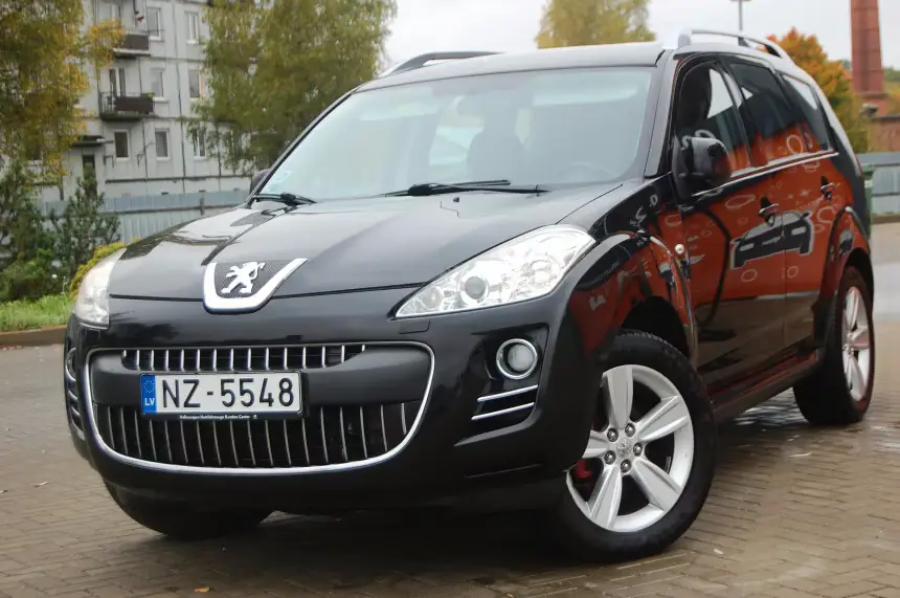 Melns Peugeot 4007 2009 Jēkabpils, ar dzinēja tilpumu 2.20 L un nobraukumu 247 tūkst. km par 5700 €, foto 1 vietnē AUTOMOTO.COM.LV