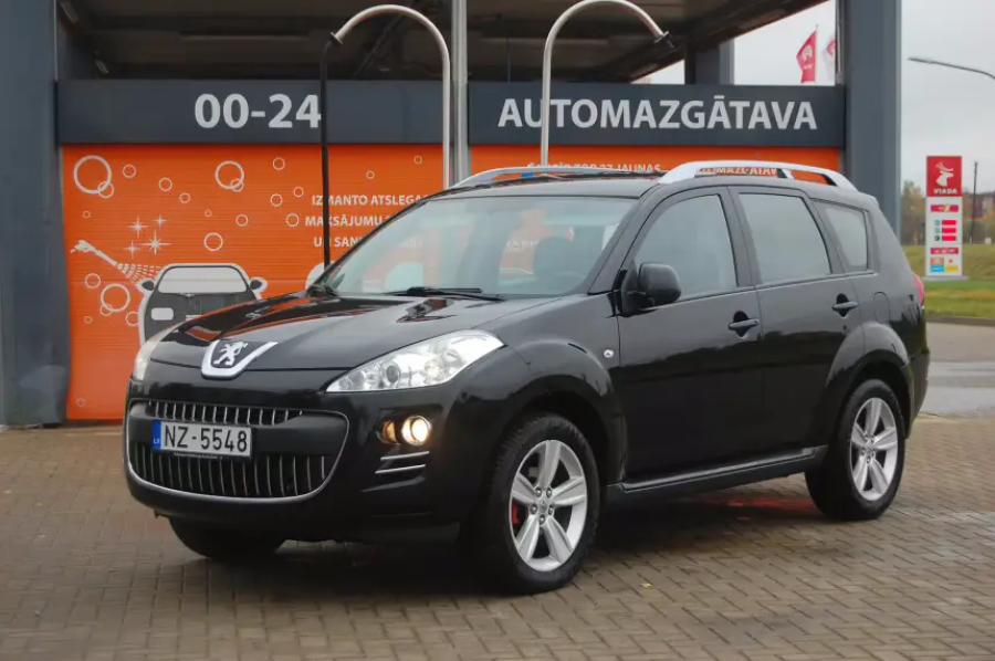 Melns Peugeot 4007 2009 Jēkabpils, ar dzinēja tilpumu 2.20 L un nobraukumu 247 tūkst. km par 5700 €, foto 9 vietnē AUTOMOTO.COM.LV