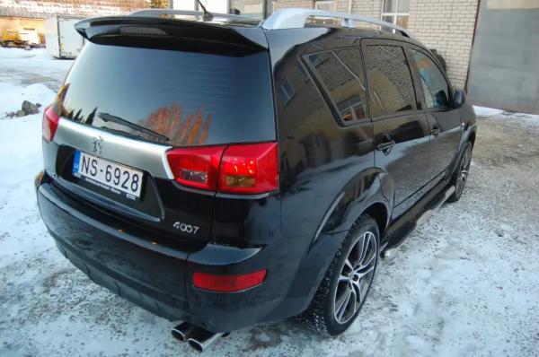 Черный Пежо 4007 2009 в Екабпилс, объемом двигателя 2.20 л и пробегом 214 тыс. км за 6790 €, фото 7 на AUTOMOTO.COM.LV