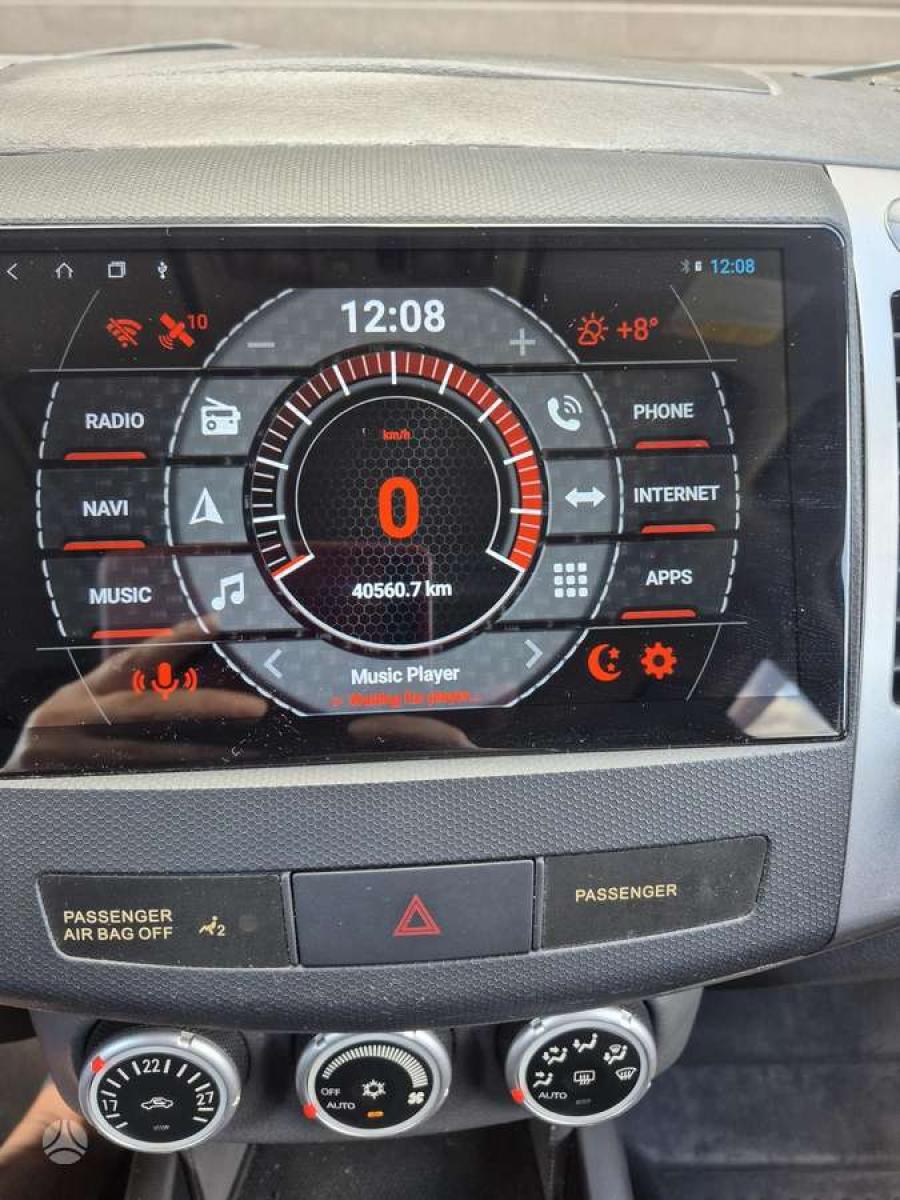 Melns Peugeot 4007 2009 Radviliškis, ar dzinēja tilpumu 2.18 L un nobraukumu 281 tūkst. km par 3800 €, foto 8 vietnē AUTOMOTO.COM.LV