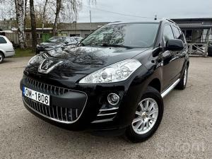Melns Peugeot 4007 2010 Rīga, ar dzinēja tilpumu 2.20 L un nobraukumu 0 tūkst. km par 4990 €, foto  vietnē AUTOMOTO.COM.LV