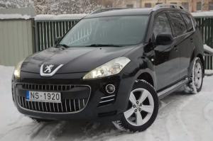 Черный Пежо 4007 2010 в Екабпилс, объемом двигателя 2.20 л и пробегом 206 тыс. км за 6550 €, фото  на AUTOMOTO.COM.LV