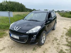 Black Peugeot 4007 2011 in Vilnius, with an engine capacity of 2.20 L and mileage of 297 thousand km for 2000 €, photo 4 on AUTOMOTO.COM.LV