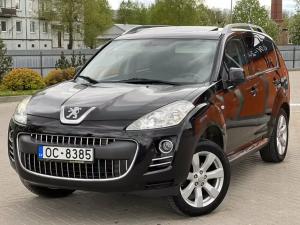 Black Peugeot 4007 2011 in Jekabpils, with an engine capacity of 2.20 L and mileage of 282 thousand km for 6700 €, photo  on AUTOMOTO.COM.LV